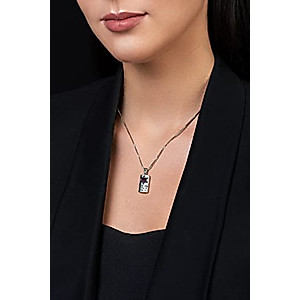 Nano Sim Old Bible Silver Mezuzah Pendant Small Star of David in the middle