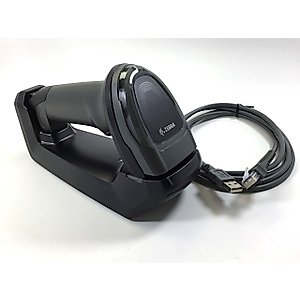 Zebra Symbol DS8178-SR 2D/1D Wireless Bluetooth Barcode Scanner/Imager, Includes Cradle and USB Cord (Upgraded Model of DS6878-SR)