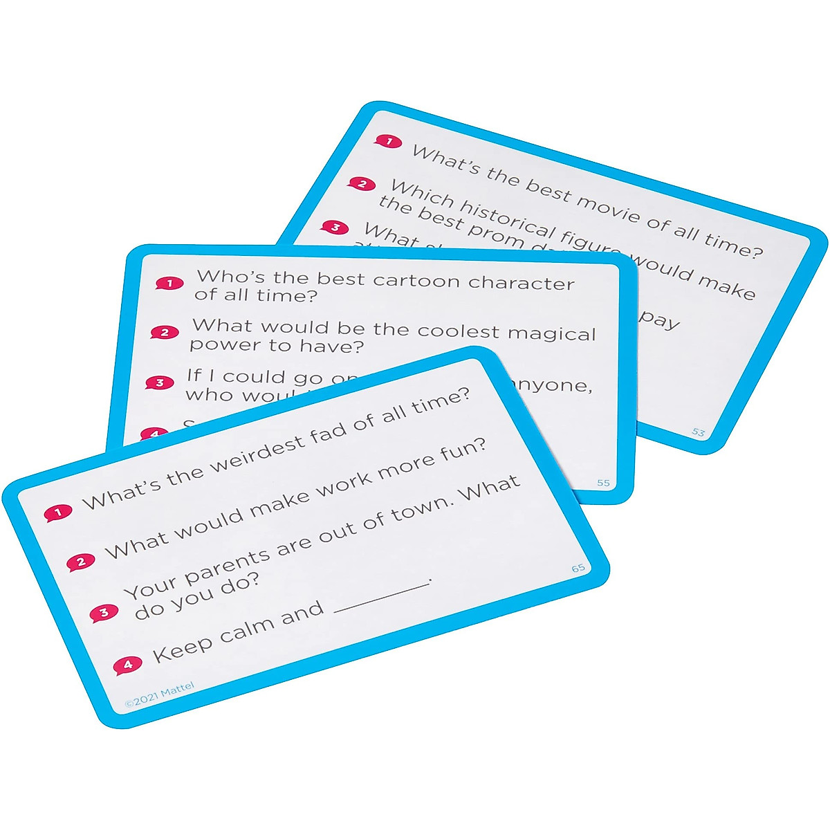 Mattel Say Anything Board Game for Teens, Adults & Parties with Question Cards, Dry Erase Scoreboard & More, 4 to 8 Players Ages 13 Years & Older