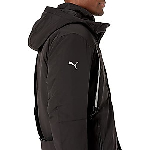 PUMA Men's Standard BMW MMS Padded Jacket, Black, Large