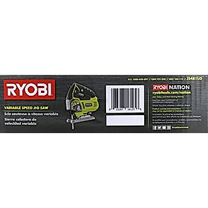 Ryobi JS481LG 4.8 Amp Corded Variable Speed T-Shank Orbital Jig Saw w/ Onboard LED Lighting System