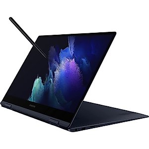 2022 SAMSUNG Galaxy Book Pro 360 2-in-1 Laptop, 13.3" AMOLED FHD Touchscreen, Intel Quard-Core i7 1165G7, 8GB LPDDR4x RAM, 256GB PCIe SSD, WiFi 6, Bluetooth v5.1, Backlit KB, Mystic Bronze, Windows 11