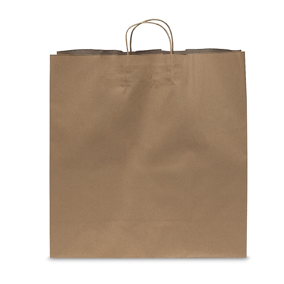 Brown Paper Bags with Handles - 18x7x18.75 Inch 100 Pack Large Plain Brown Paper Bags, Durable Kraft Paper for Retail Stores, Small Business, Shopping, Crafts, Gifts, Grocery items, in Bulk