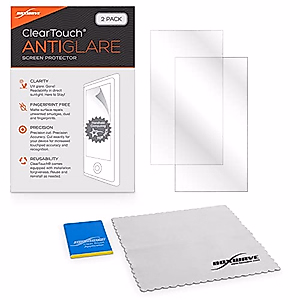 BoxWave Screen Protector Compatible with Pioneer DMH-WT7600NEX - ClearTouch Anti-Glare (2-Pack), Anti-Fingerprint Matte Film Skin for Pioneer DMH-WT7600NEX