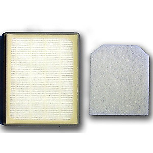 EnviroCare Replacement HEPA Vacuum Cleaner Filters Designed To Fit Riccar: RF15, 1500P, 1500M, 1800S and Simplicity: S24, S20, S18 2 Filters