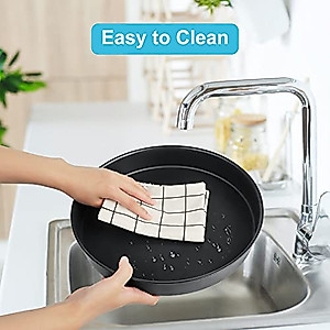 Lazy Susan Organizer Turntable Organizer Stainless Steel Spice Rack Organizer Kitchen Lazy Susan for Cabinet Fridge Pantry, Rotating Spice Rack Condiment Organizer (12.4IN)