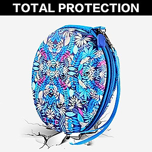 Case Compatible with AfterShokz Aeropex/for Trekz Air/for Titanium Mini Open Ear Wireless Bone Conduction Headphones AS650 / AS800, Storage Holder Fits for Earplugs, Cables and Accessories(Box Only)