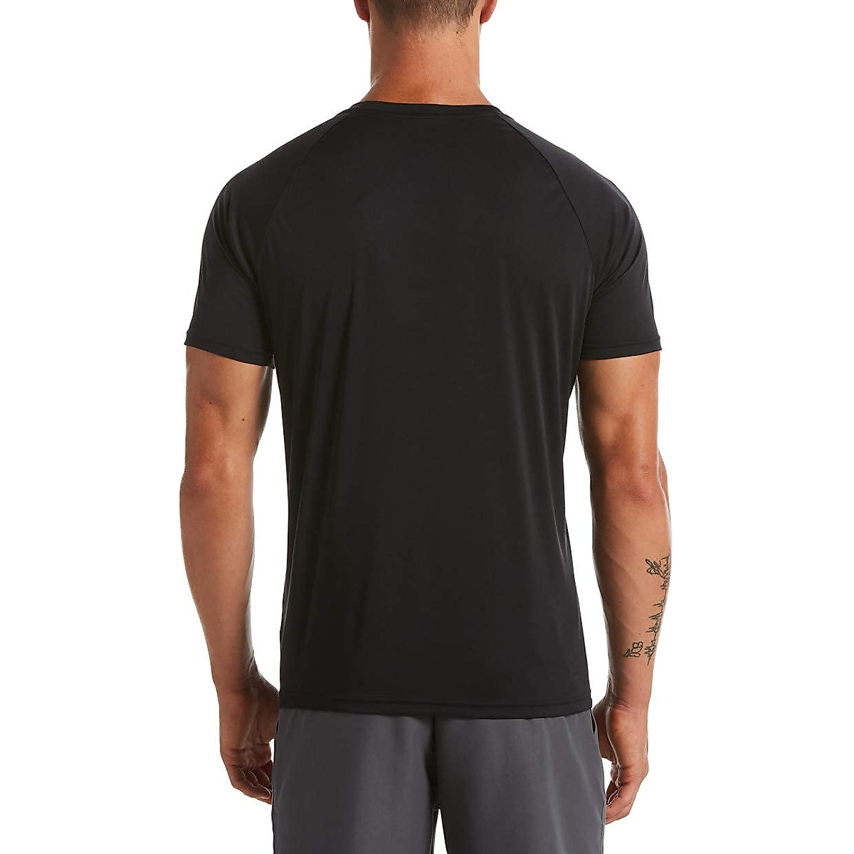 Nike Men's Standard Short Sleeve Hydrogu, Black, X-Large