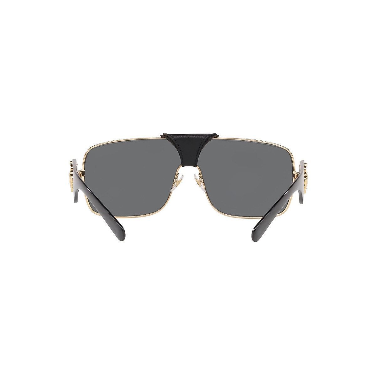 Versace Man Sunglasses Gold Frame, Dark Grey Lenses, 0MM