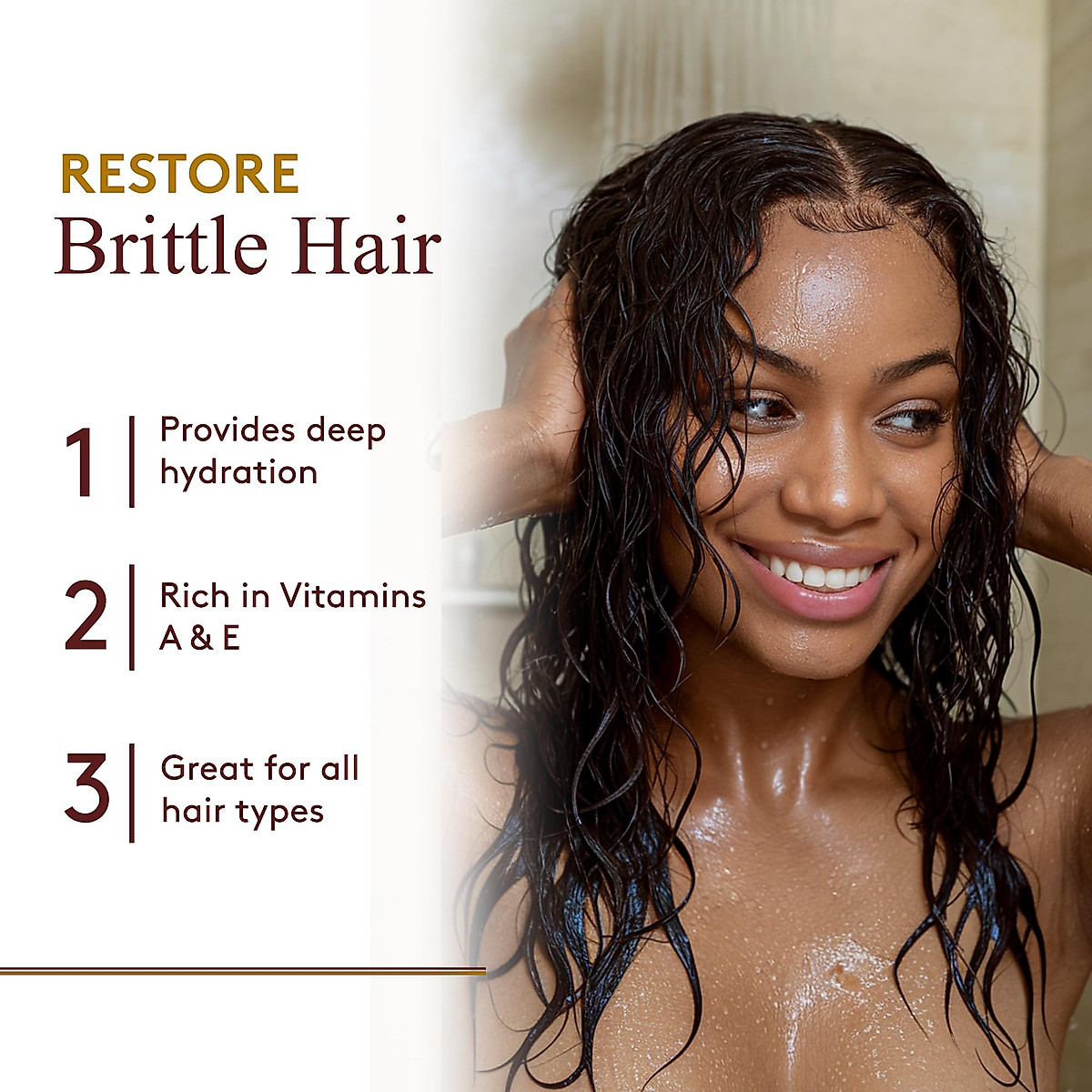 OKAY African Black Soap Leave In Conditioner, 8 Fluid Ounce