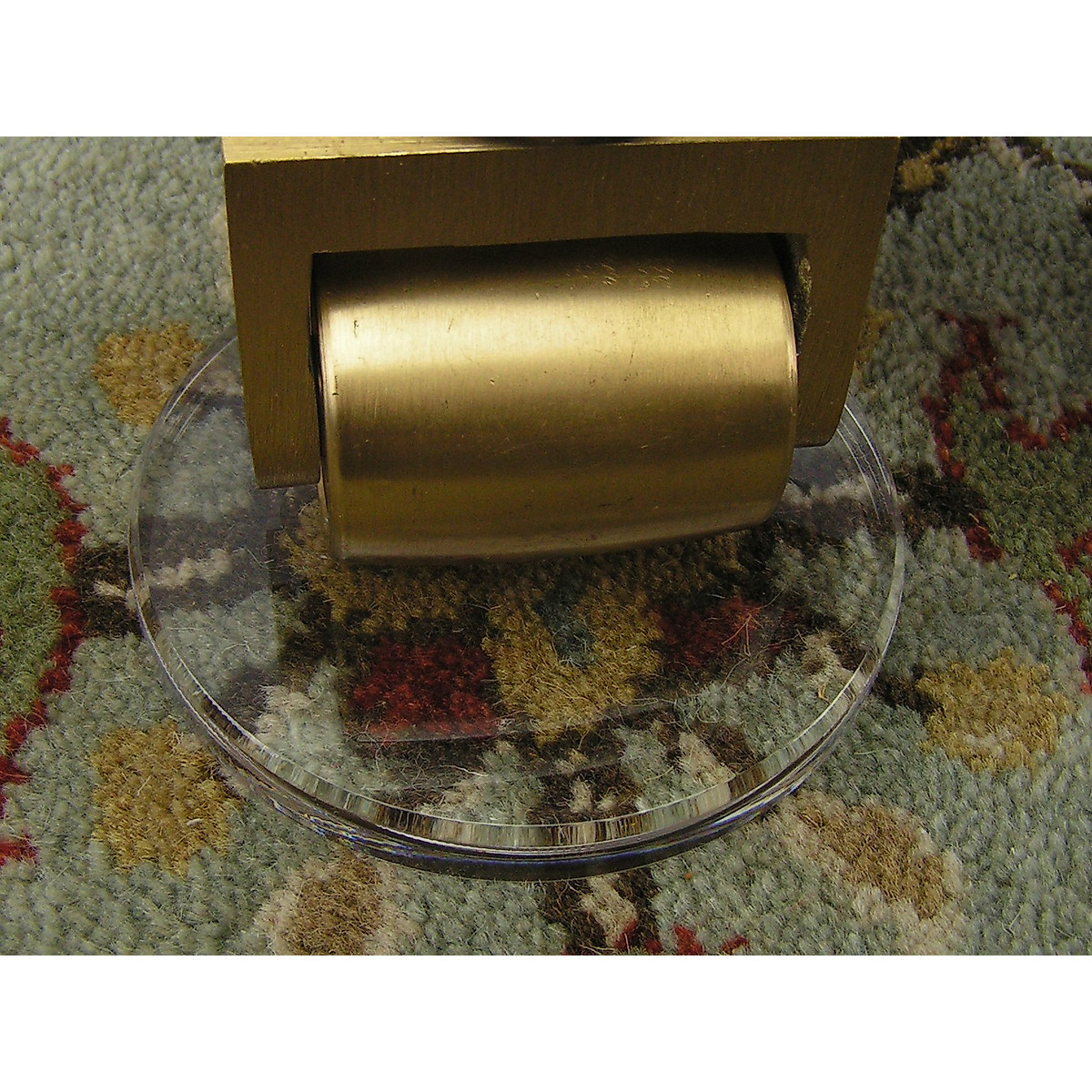 4" Clear Piano Caster Cups MADE IN USA for Grand Piano and Baby Grand Piano by Musicmaide 3 Pack tranparent virtually invisible