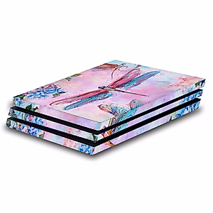 Head Case Designs Officially Licensed Jena DellaGrottaglia Dragonflies Animals Vinyl Sticker Gaming Skin Decal Cover Compatible With Sony PlayStation 4 PS4 Pro Console