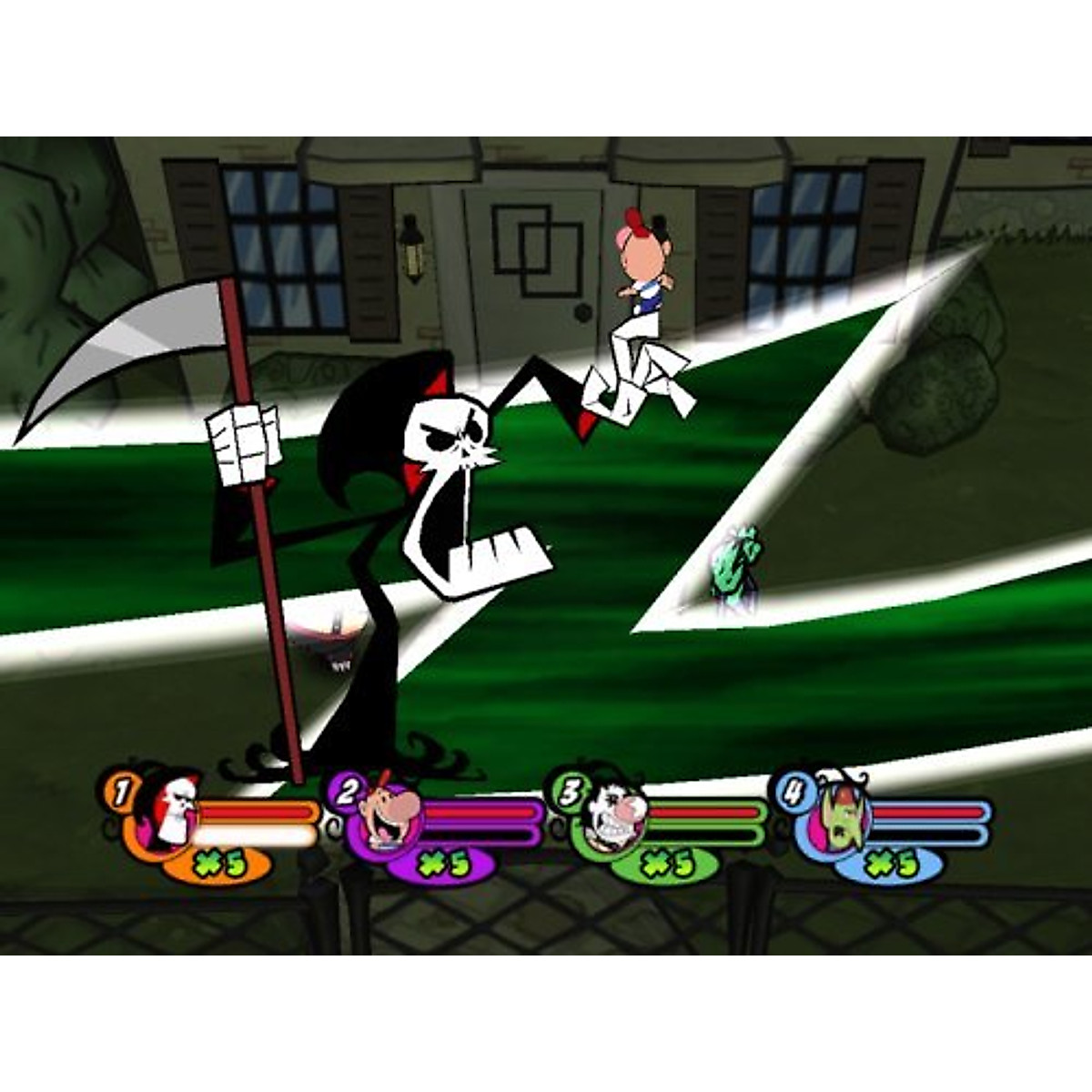 Grim Adventures Of Billy & Mandy - Nintendo Wii (Renewed)