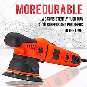 Dual Action Polisher for Car Detailing - MaxShine M8S V2 - Dual Action Polisher with 1000W Motor - 8mm Throw DA Polisher - 5-inch Backing Plate Orbital Polisher - Buffer Polisher for Car Detailing