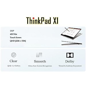 Lenovo ThinkPad X1 Yoga Gen 1 13.5" QHD 450Nits Touch 2-in-1 Laptop - Evo Core i7-1160G7-2X Thunderbolt4 - Backlit KB - Win11 Pro –W/Digital Pen & Mouse Pad (16GB RAM | 512GB SSD)