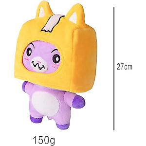 YWYWVVS Foxy Boxy Rocky Plush, Soft Stuffed Plush Toys Gift Set, Great Graduation Birthday Gifts for Boy Girl Friend Kids