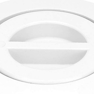 TOPINCN Pool Vacuum Lock Rotation Safety Wall Suction Outlet Fitting Replacement for Pool Cleaner Suction Outlet, 2in White