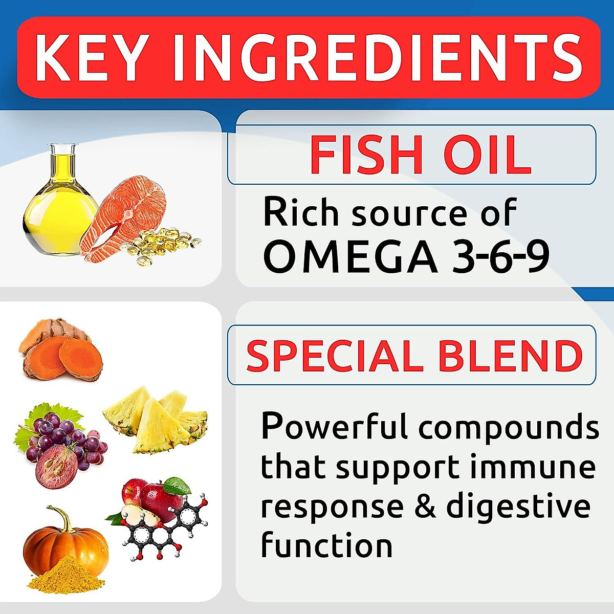 BARK&SPARK Dog Allergy Relief Chews (180 Immune Treats) - Anti-Itch Skin & Coat Supplement - Omega 3 Fish Oil - Itchy Skin Relief Treatment Pills - Itching&Paw Licking - Dry Skin & Hot Spots