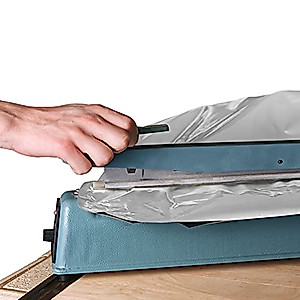 TekUnlimited 5 GALLON Mylar Bags with 30 (2000cc) Oxygen Absorbers–10 mil Mylar Bags for Food Storage for Grains, Dry Aging Bags for Meat-Long Term Food Storage (25 Pack)