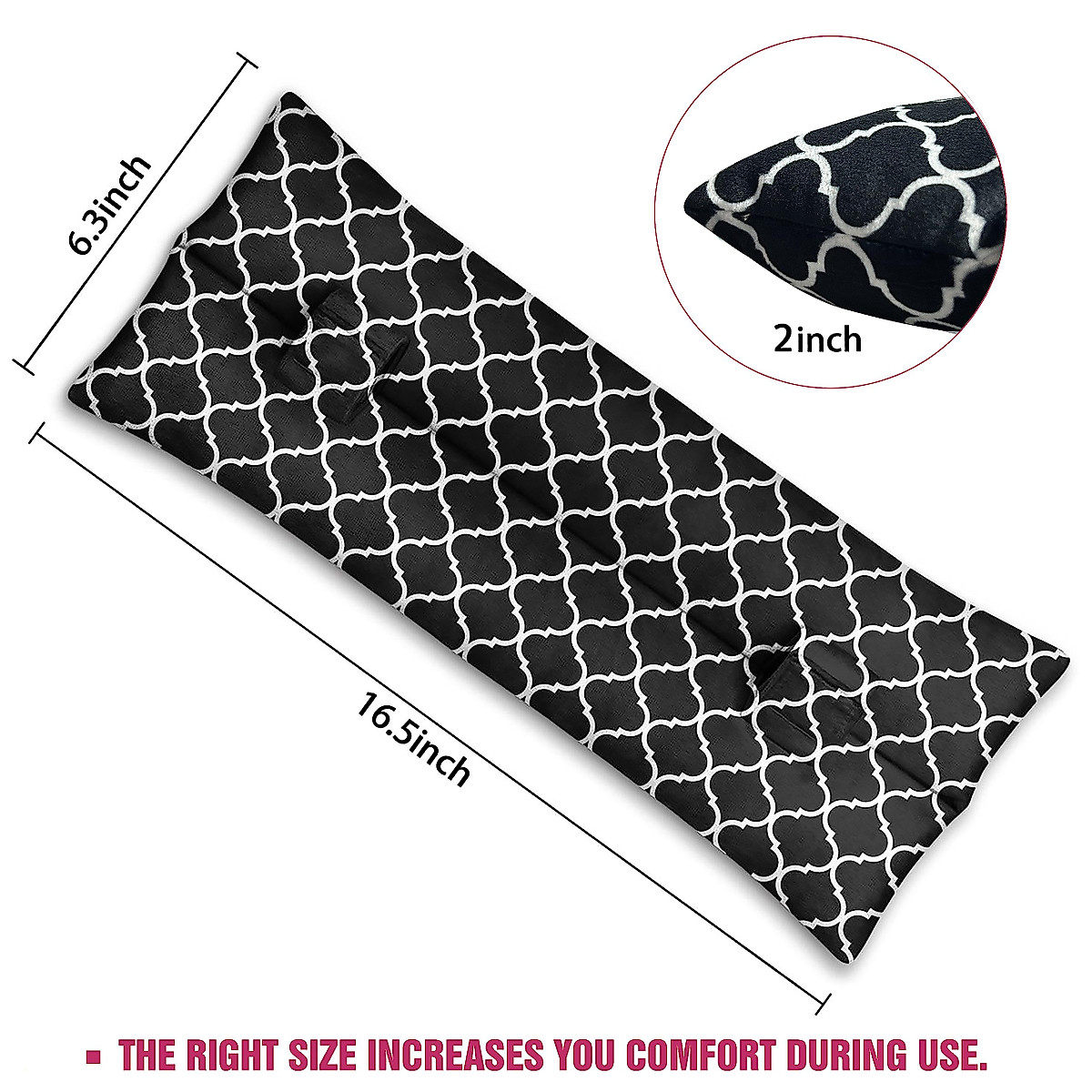 Mastectomy Pillow,Post Heart Surgery Seatbelt Pillow,hysterectomy recovery,c section Recovery,Insert Icebags Pockets chemo port pillow,Pacemaker Seatbelt Protection,Great Breast Cancer Gifts for Women