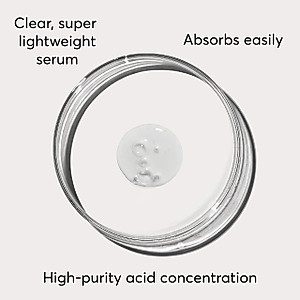 Naturium PHA Topical Acid 12%, Plus Lingonberry Stem Cells & Hyaluronic Acid, Anti-Aging Skin Treatment, 1.0 oz