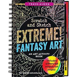 Scratch & Sketch Extreme Fantasy Art (Trace Along) (Scratch and Sketch Trace-Along)