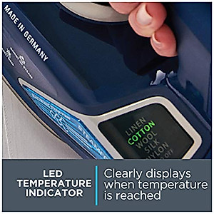 Rowenta DW9280 Steam Iron - 1800W, Digital Display, Auto Off