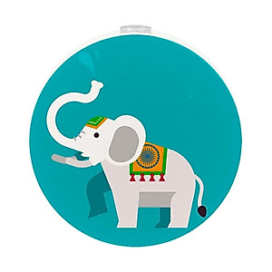 2 Pack Plug-in Nightlight LED Night Light with Dusk-to-Dawn Sensor for Kids Room, Nursery, Kitchen, Hallway Elephant