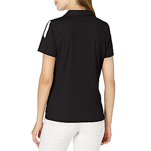 PUMA Women's teamLIGA Sideline Polo, Black White, X-Large