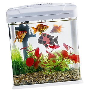 Baluue 4 Sets LCD Thermometer Submersible Temperature Indicator Temperature Strips Digital Fish Tank Temperature Gauge Aquarium Sticker Stick on Adhesive Stickers Paper Number Wine Bottle