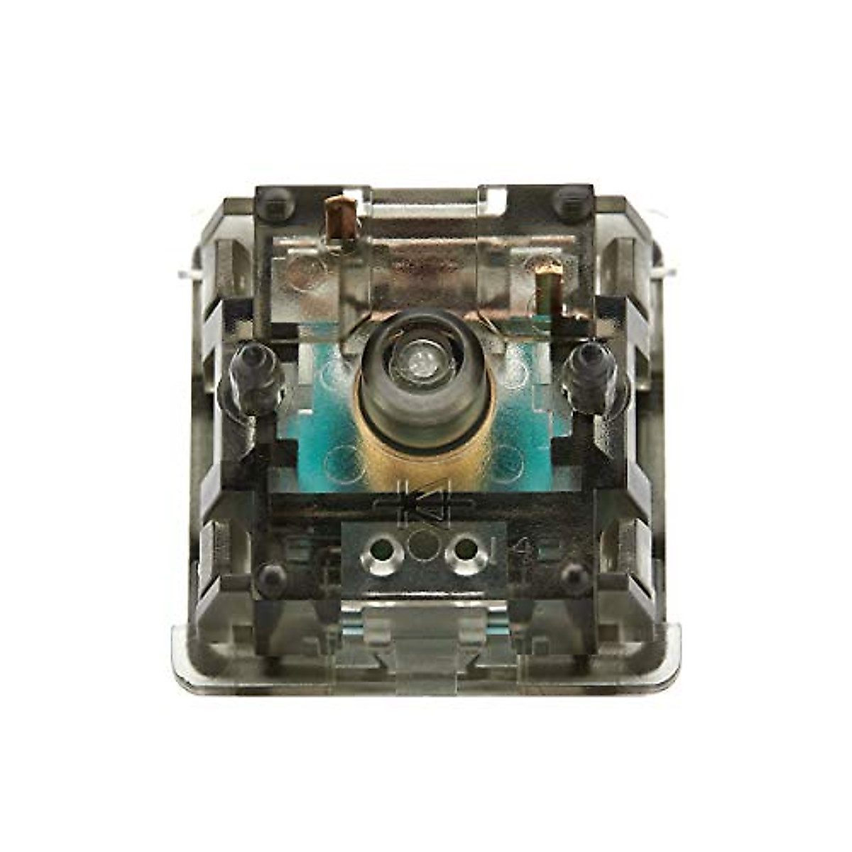 KOSEKY DSL1 Linear Keyboard Switch,Silent,60cN Force,Gold-Plated Spring,Pre Lubed, Linear Keyswitch 5 Pins for Mechanical Gaming Keyboards (90 Packs, Smoky Transparent,Aqua)