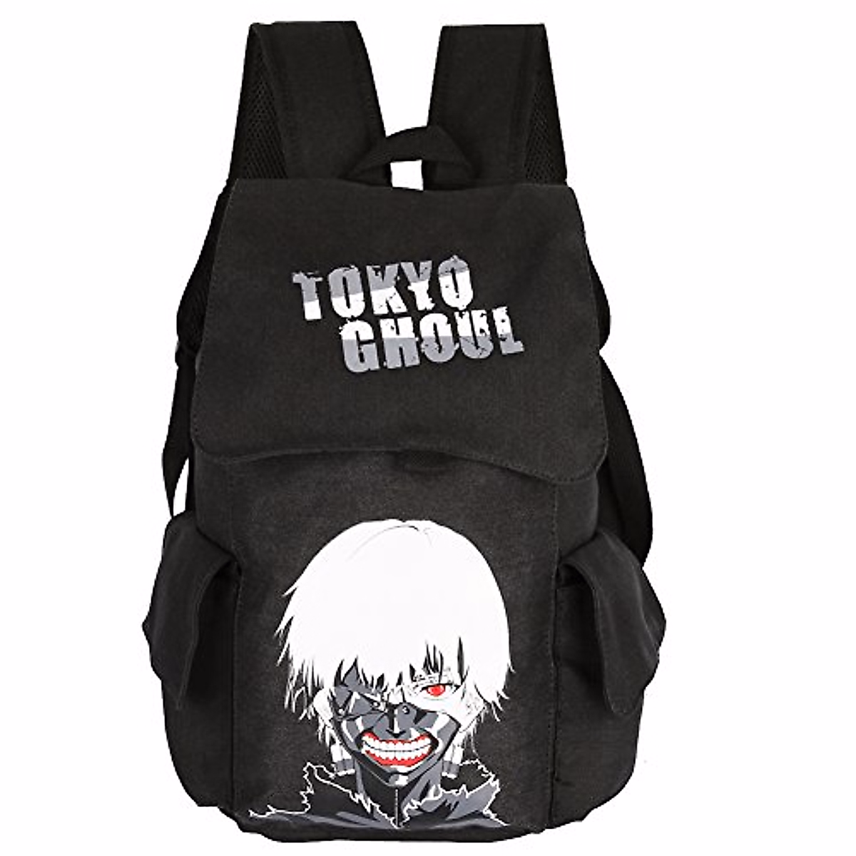 INNTURT Classic Ken Kaneki Canvas Backpack Rucksack Bag School Backpack