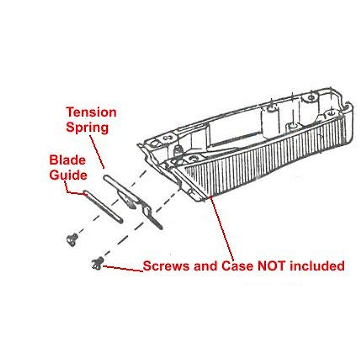 Oster Part: Tension Spring Assembly * fits Oster Fast Feed Hair Clipper