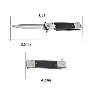CHJIANAO Pocket Knives & Folding Knives,Pocket Knife for Men,Multitool Tactical Knife,Edc Knife,Small Pocket Knife with Clip,Cool Gadgets for Hunting,Survival