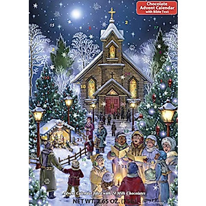 Christmas Eve Chocolate Advent Calendar (Countdown to Christmas Calendar)