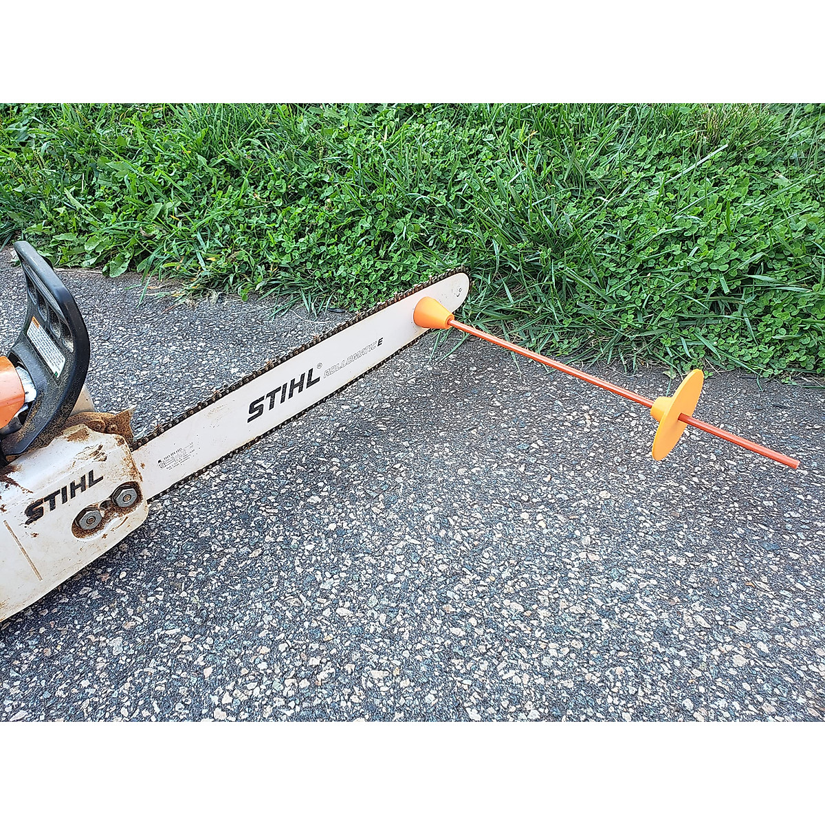 The Perfect Stick 16 inch magnetic firewood cutting tool to measure firewood length