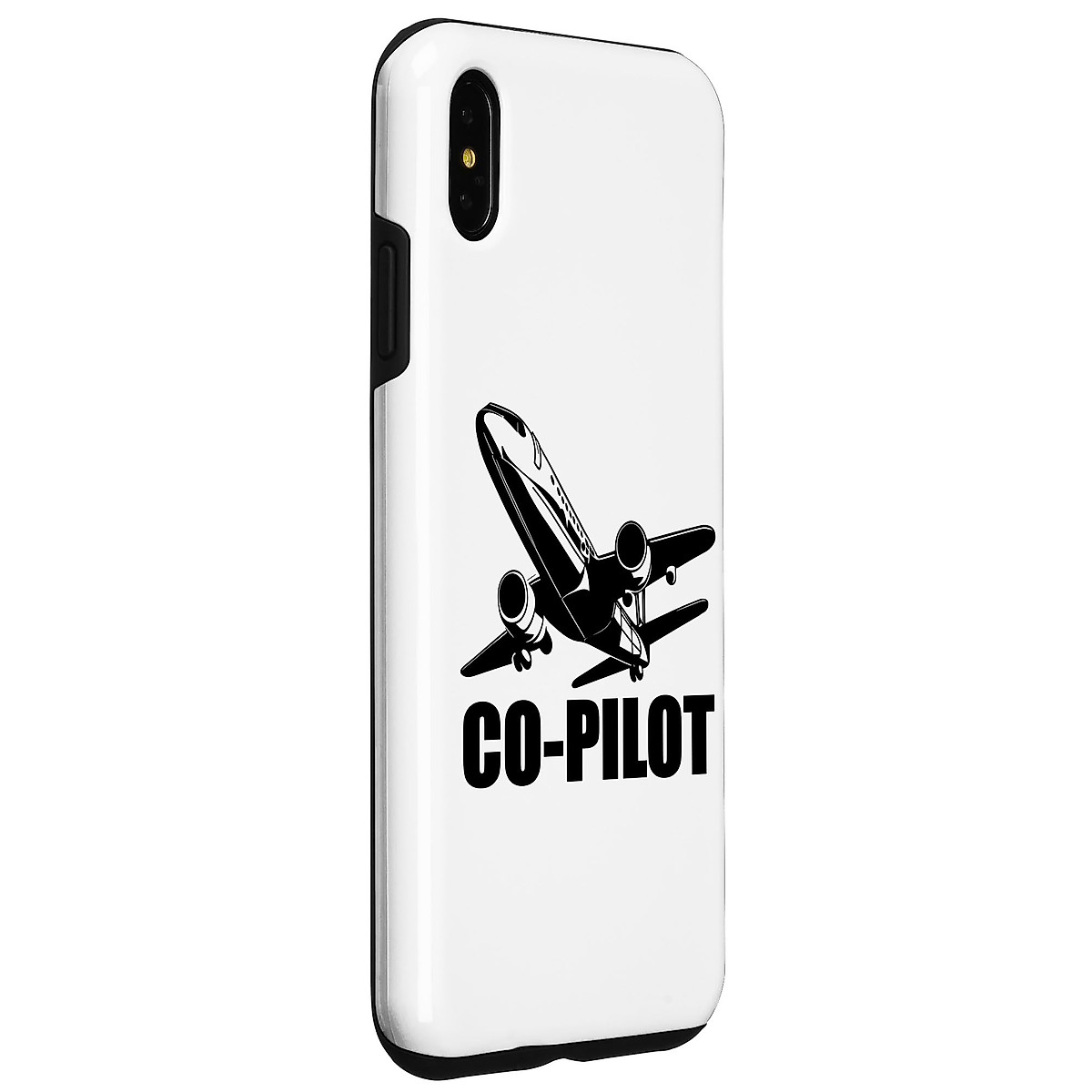 iPhone XS Max Vintage Airplane Flying Pilot Aircraft Co-Pilot Aviation-the Case