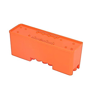 CHICIRIS Bee Cage Easy Carry Plastic Safe Transport King Cage Transport Box for Bee Farm