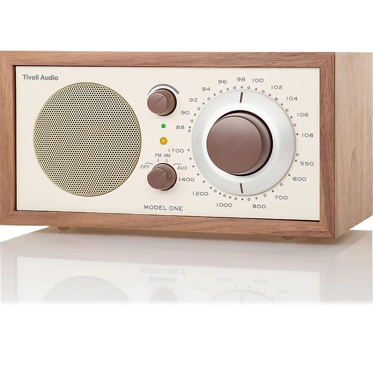Tivoli Audio model One Am/ fm Table Radio, Classic/ Walnut, 2.4 Lb