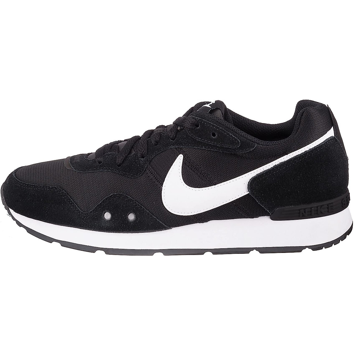 Nike Men's Sneaker, Black White Black, 12