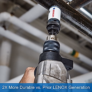 LENOX Tools Hole Saw with Arbor, Speed Slot, 1-1/4-Inch (1772491)