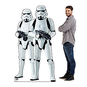 Cardboard People Stormtroopers Life Size Cardboard Cutout Standup - Rogue One: A Star Wars Story