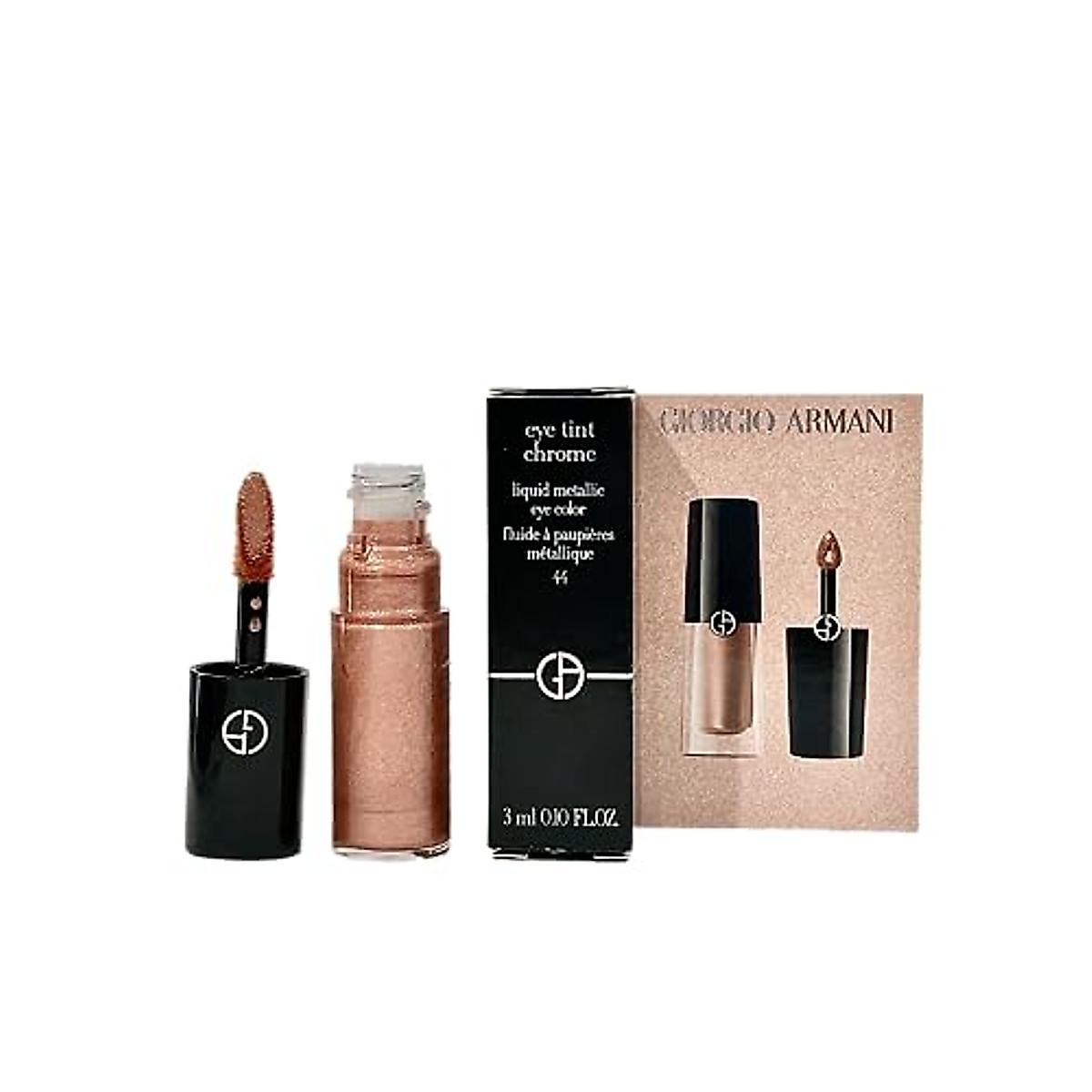 GIORGIO ARMANI MINI Eye Tint Chrome Liquid Metallic Eye Color # 44-3 ml / 0.10 FL oz (Small)