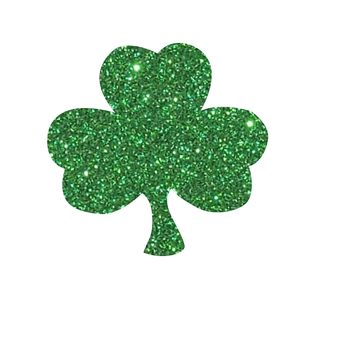 Shamrock Iron On Transfer, Graphic Clover Vinyl Patch for Shirt, DIY Craft, No Sew, Iron-On Almost Anything in Less than 5 Min