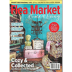 FLEA MARKET HOME & LIVING MAGAZINE, COZY & COLLECTED SPECIAL ISSUE, 2020