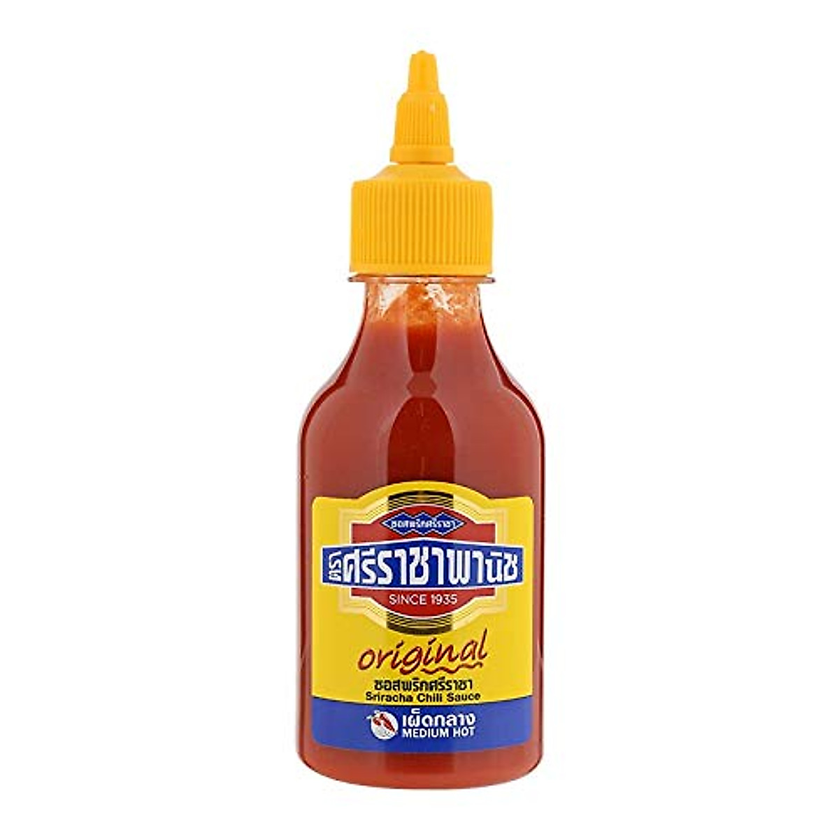 Sriraja Panich, Original Sriracha Chili Sauce, Medium Hot, 230 g [Pack of 1 piece]