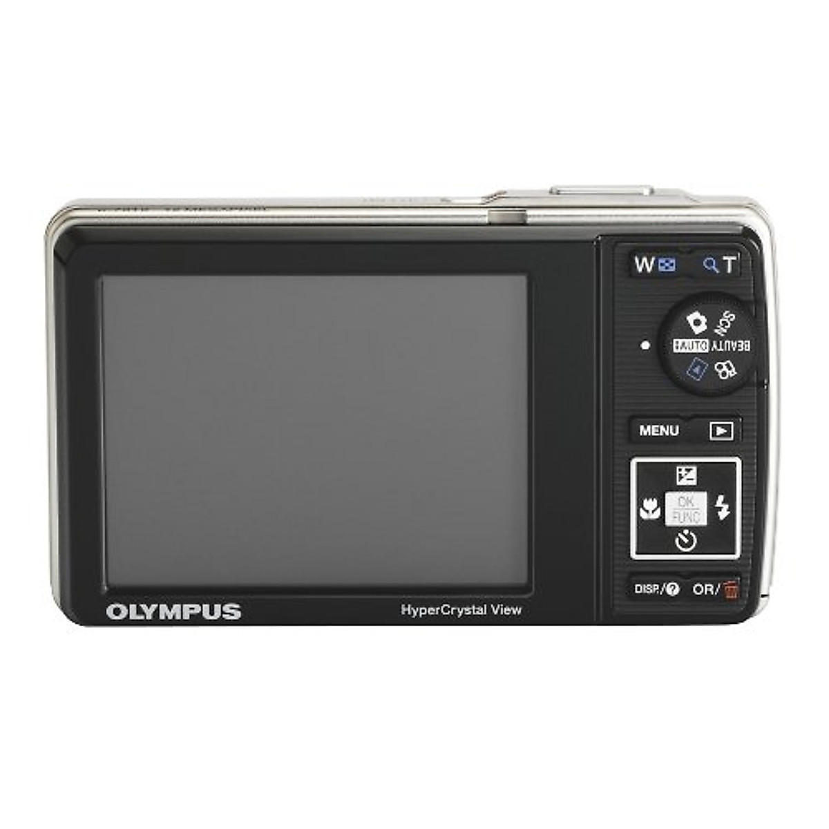 Olympus Stylus 7010 12MP Digital Camera with 7x Dual Image Stabilized Zoom and 2.7 inch LCD (Silver)