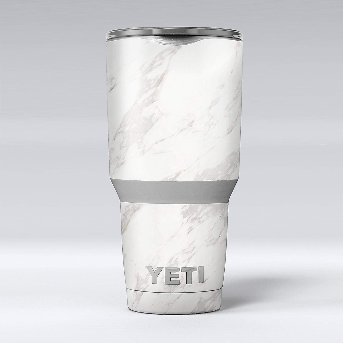 Design Skinz Marble Surface V3 - Skin Decal Vinyl Wrap Kit Compatible with The Yeti Rambler Cooler Tumbler Cups