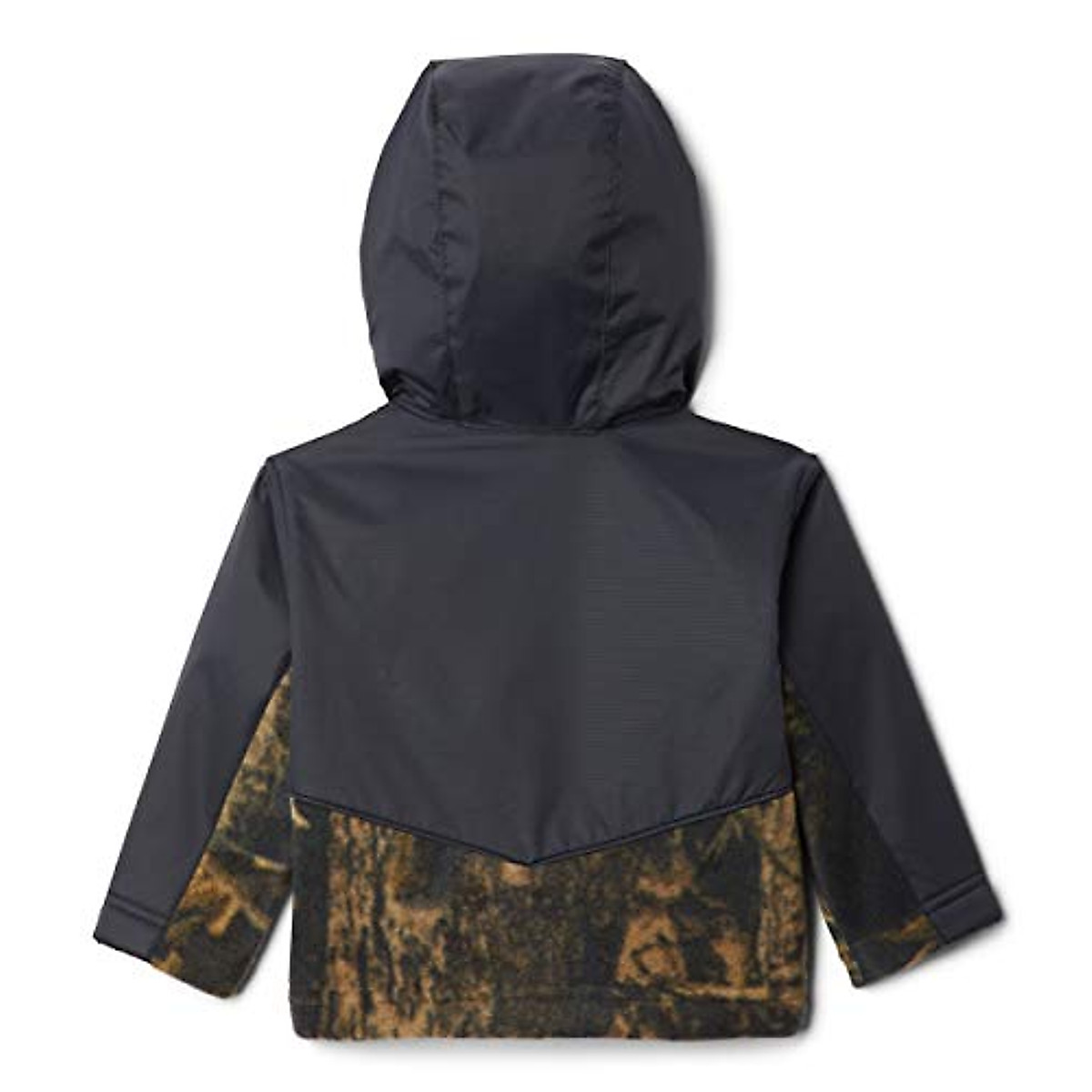 Columbia Baby Steens Mt Overlay Hoodie, Timberwolf Print/Black, 6/12