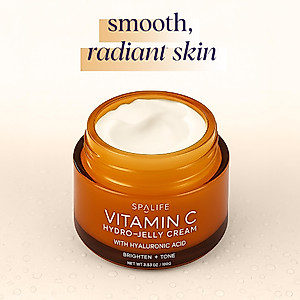 SpaLife Brighten + Depuff Vitamin C Hydro-Jelly Eye Cream With Green Tea